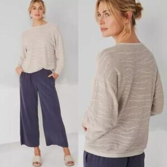 J. Jill | Sweaters | J Jill Pure Jill Textured Dolman Sweater Tan ...
